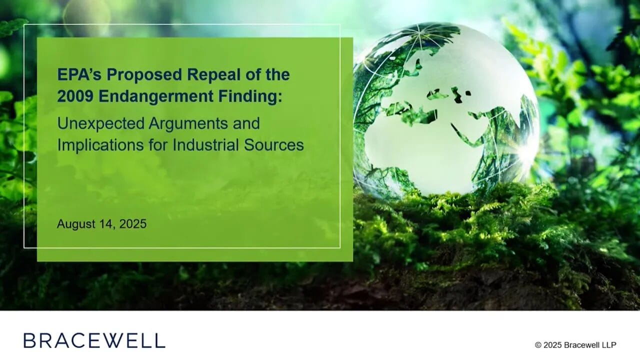 EPA’s Proposed Repeal of the 2009 Endangerment Finding: Unexpected ...